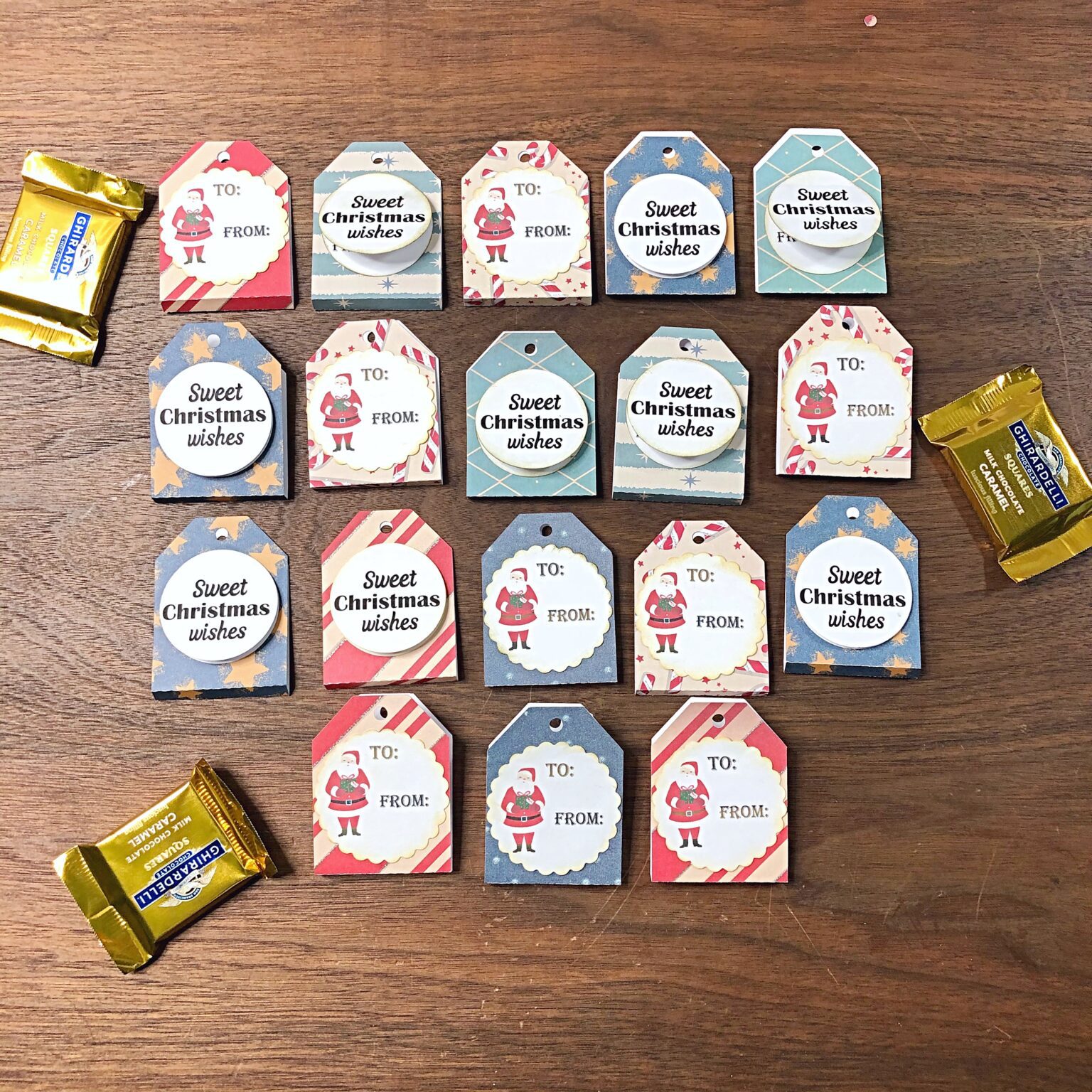 Lift the Flap Gift Tag FREEBIE - Bourbon Creek Crafts